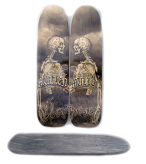 Decomposed Rodney Mullen Double Skeleton Deck - The Freestyle Knowledge ...